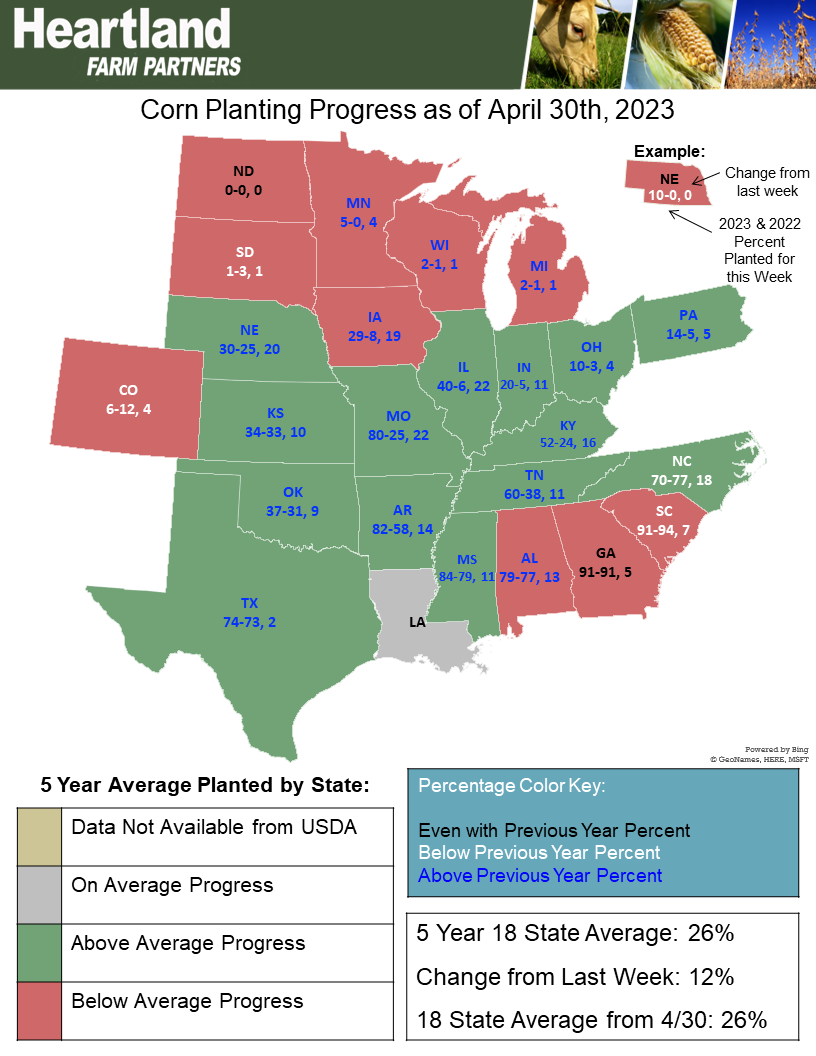 Crop Progress 5-1-2023 | Heartland Farm Partners